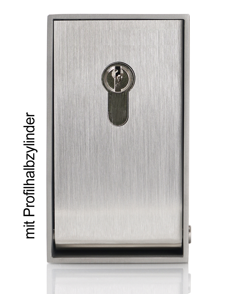 Edelstahl Schlüsseldepot mit Profilhalbzylinder PHZ für Außenbereich
