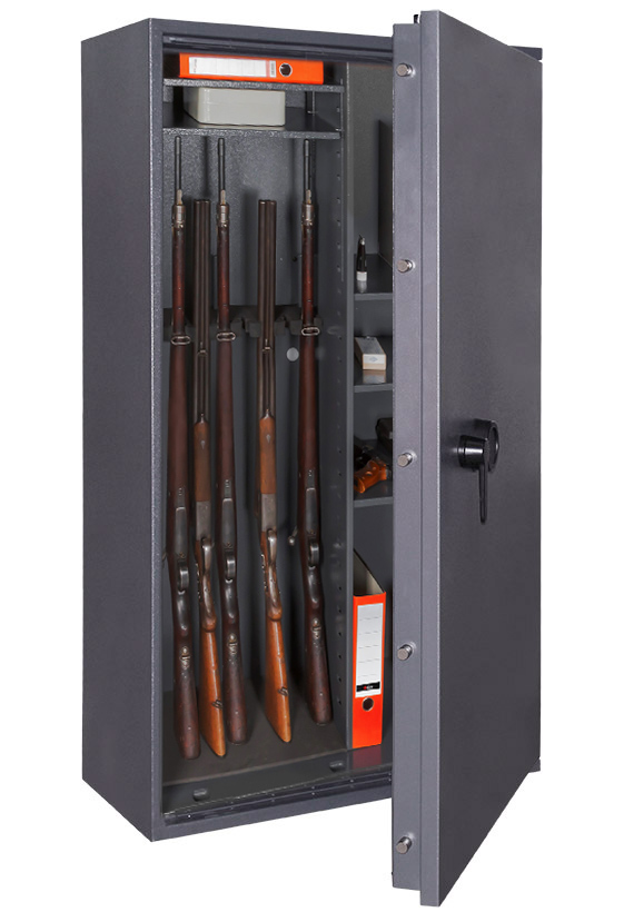 Waffenschrank Grad 0 EN 1143-1 Gun Safe 1-8 Kombi mit Zahlenschloss
